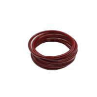 China Great Chemical Resistance Static Silicone VMQ FKM O-rings with FEP Envelope for sale