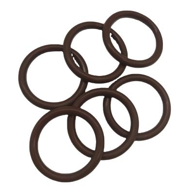 China Free Samples Factory Price Standard/Customized FFKM/FKM Brown 70A O Ring for Sealing for sale