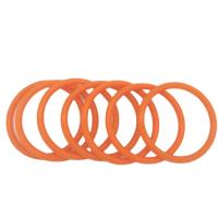 China Customized color PTFE Gasket Washer Food Grade Sanitary O Ring Seals for sale