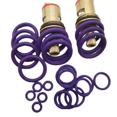China Customized color PTFE Gasket Washer Food Grade Sanitary O Ring Seals for sale