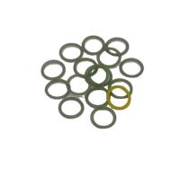 China Customized color PTFE Gasket Washer Food Grade Sanitary O Ring Seals for sale