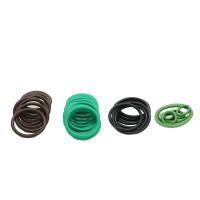 China factory custom made high quality different materials Silicone Brown ring seals rubber o-ring for sale
