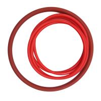 China High quality AS568 FKM EPDM silicone PU O-ring nitrile rubber FFKM O-ring seal blue white black silicon O rings for sale