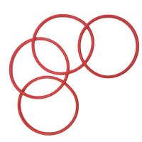 China colorful silicone rubber o-rings oil seal for sale