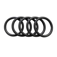 China Customize AS568 fpm ffkm hnbr nbr fkm epdm silicone perfluoroelastomer rubber oring 1mm seals for sale