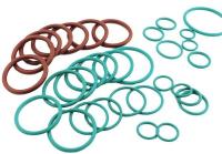 China factory custom made wholesale compliance standards fkm silver ring seals rubber o-ring for sale