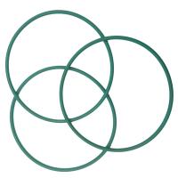China factory custom made wholesale compliance standards Silicone black ring seals rubber o-ring for sale