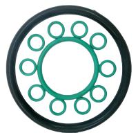 China factory custom made wholesale different species fkm Grey ring seals rubber o-ring for sale