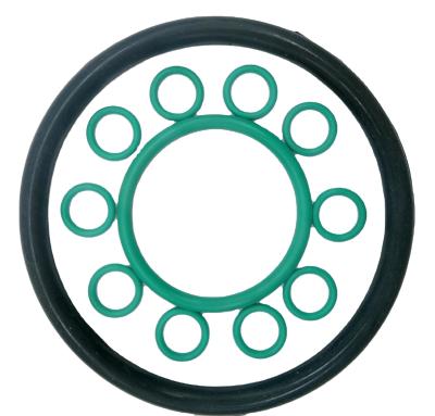 China factory custom made wholesale different species fkm Grey ring seals rubber o-ring for sale