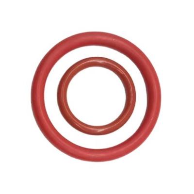 China factory custom made Good quality compliance standards fkm Red ring seals rubber o-ring for sale