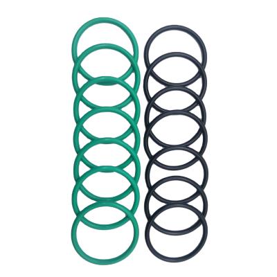 China factory custom made Good quality compliance standards fkm Brown ring seals rubber o-ring for sale
