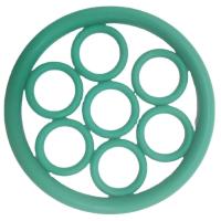 China high quality plastic o ring factory Silicone silver o-ring seals rubber o-ring for sale