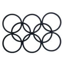 China High Level High Temperature Resistance rubber sealing O-rings Most Useful Elastic Rubber Custom silicone seals O Ring for sale