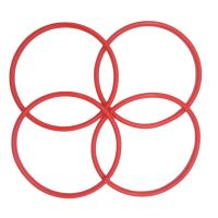 China Factory supply color rubber with O-ring, elastic O-ring, high temperature resistance and wear resistance for sale
