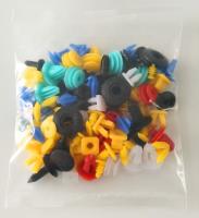 China Plastic Colorful Car Clips Auto Fastener Clip Universal Trim Retainer Body Rivet Bumper for sale