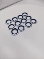 China Factory Price Stock Dowty Seals M6 M10 M12 M16 M18 M20 M22 M24 M27 M30 NBR Rubber Bonded Seal Washer for sale