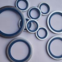 China 100pcs bonded seals kit ,M6-M16 Bonded Seal Oil Washers Gasket Assortment Kit With Box for sale