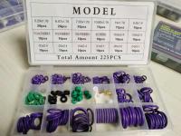 China New European Metric Standard NBR70 NBR 90 oring searies Box Rubber Seals O ring Kit for sale