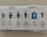 China Automotive Car Clips And Fasteners Black White Yellow High Performance for sale