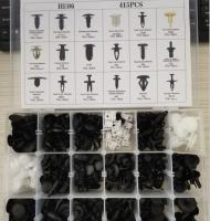 China Automotive Car Clips And Fasteners Black White Yellow High Performance for sale