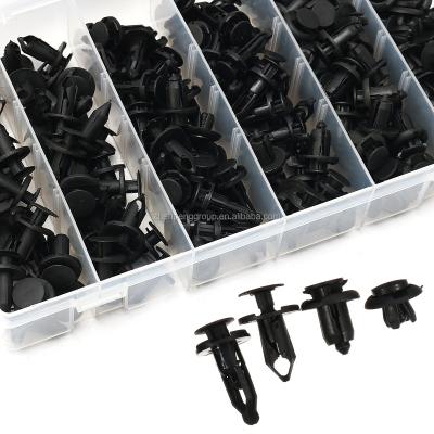 China Universal Car Auto Body Clips Plastic Push Pin Rivet Fasteners Trim Clip Kit for sale
