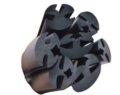 China factory supply EPDM round foam sealing strip/sponge rubber ring cord for sale