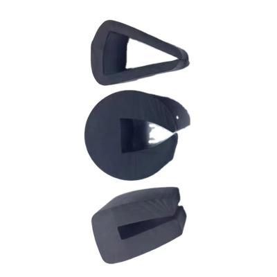 China custom EPDM Sponge round solid rubber cord foam rod used for building sealing for sale