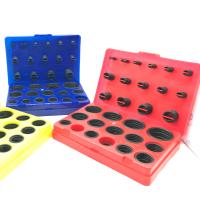 China mechanical usage o ring kits red yellow blue 5A 5B 5C type in stock 382 pcs o ring kits for sale