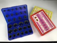 China mechanical usage o ring kits red yellow blue 5A 5B 5C type in stock 382 pcs o ring kits for sale
