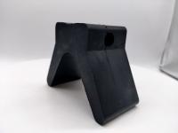 China 8'' Boat Trailer Parts Customized Trailer Axles Keel Rollers PU Material for sale