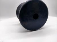China 8'' Boat Trailer Parts Customized Trailer Axles Keel Rollers PU Material for sale
