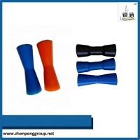 China 8'' Boat Trailer Keel Rollers Trailer Axles Parts PU Material for sale