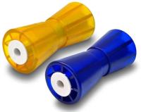 China Plastic Boat Keel Roller PU Rubber Material Wobble Keel Bow Bone Flower Stop Roller for sale