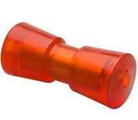 China Plastic Boat Keel Roller PU Rubber Material Wobble Keel Bow Bone Flower Stop Roller for sale