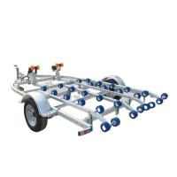 China Jet Ski Boat Trailer Keel Rollers Hot Galvanizing Trailer Wheels for sale