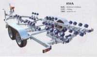 China Jet Ski Boat Trailer Keel Rollers Hot Galvanizing Trailer Wheels for sale