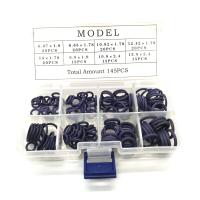 China good price O-ring box FKM epdm ptfe silicon rubber o ring o-ring set kit box repair box for sale