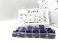 China O ring Kit NBR70 oring Box Repair seal O-Ring 30 sizes oring kit set excavator for sale