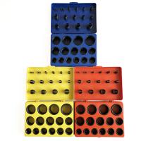 China Rubber O-ring Kit, 32 Sizes 407 pcs Oring Box NBR o ring seal rubber parts standard industrial ring Assortment for sale