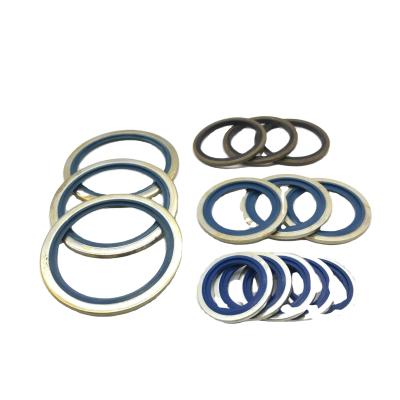 China Washer Gasket Bonded Seal Inch Metric Sizes Customized Color O Ring for sale