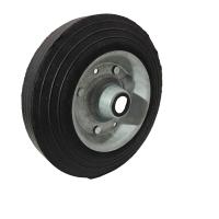 China wholesale small wheel metal rim rubber wheel for carts for sale