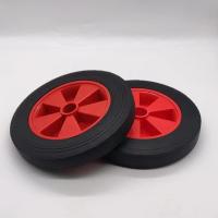 China Solid Rubber Toy Wheels Moulding Natural Rubber Small Wheels Wear Resistance for sale