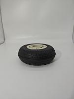 China Small Plastic Solid Rubber Wheels 6 Inch 7 Inch 8 Inch Moulding Rubber Parts for sale