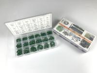 China high temperature o-rings suppliers custom seal flat silicone rubber o-ring kit box for sale