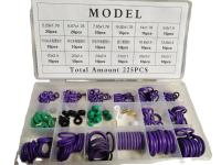 China Excavator Oring Nitrile O-ring Seal Kit NBR 90 Shore O Ring Kit Box 30 sizes oring kit set excavator for sale