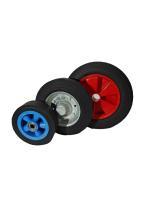 China rubber dustbin caster plastic wheels castor plastic wheels for sale