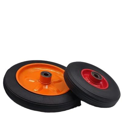 China Durable customized  2 3 4 6 8 10 inch  Rubber cart wheels for sale