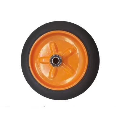 China 4.10/3.50-4'' Wheel for Trolley/Dump Cart/Hand Truck/Wheelbarrow/Garden Wagon 10 Inch Solid Rubber Tires for sale