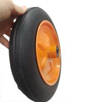 China 4.10/3.50-4'' Wheel for Trolley/Dump Cart/Hand Truck/Wheelbarrow/Garden Wagon 10 Inch Solid Rubber Tires for sale