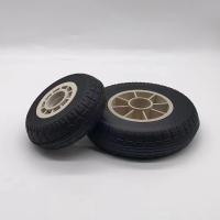 China Wheelbarrow Pneumatic Rubber Spare Parts Rubber Tyre Hand Trolley Wheel for sale